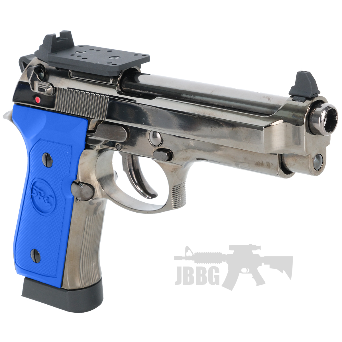 SR-92 Fusion Optic Ready Co2 Blowback Airsoft Pistol Blue