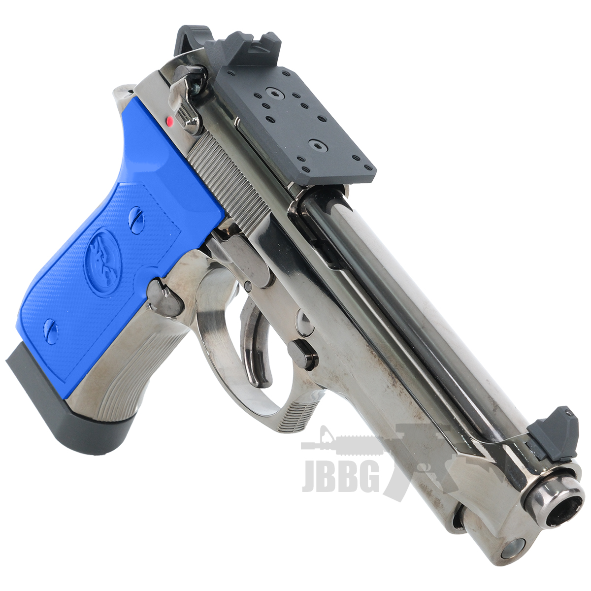SR-92 Fusion Optic Ready Co2 Blowback Airsoft Pistol Blue