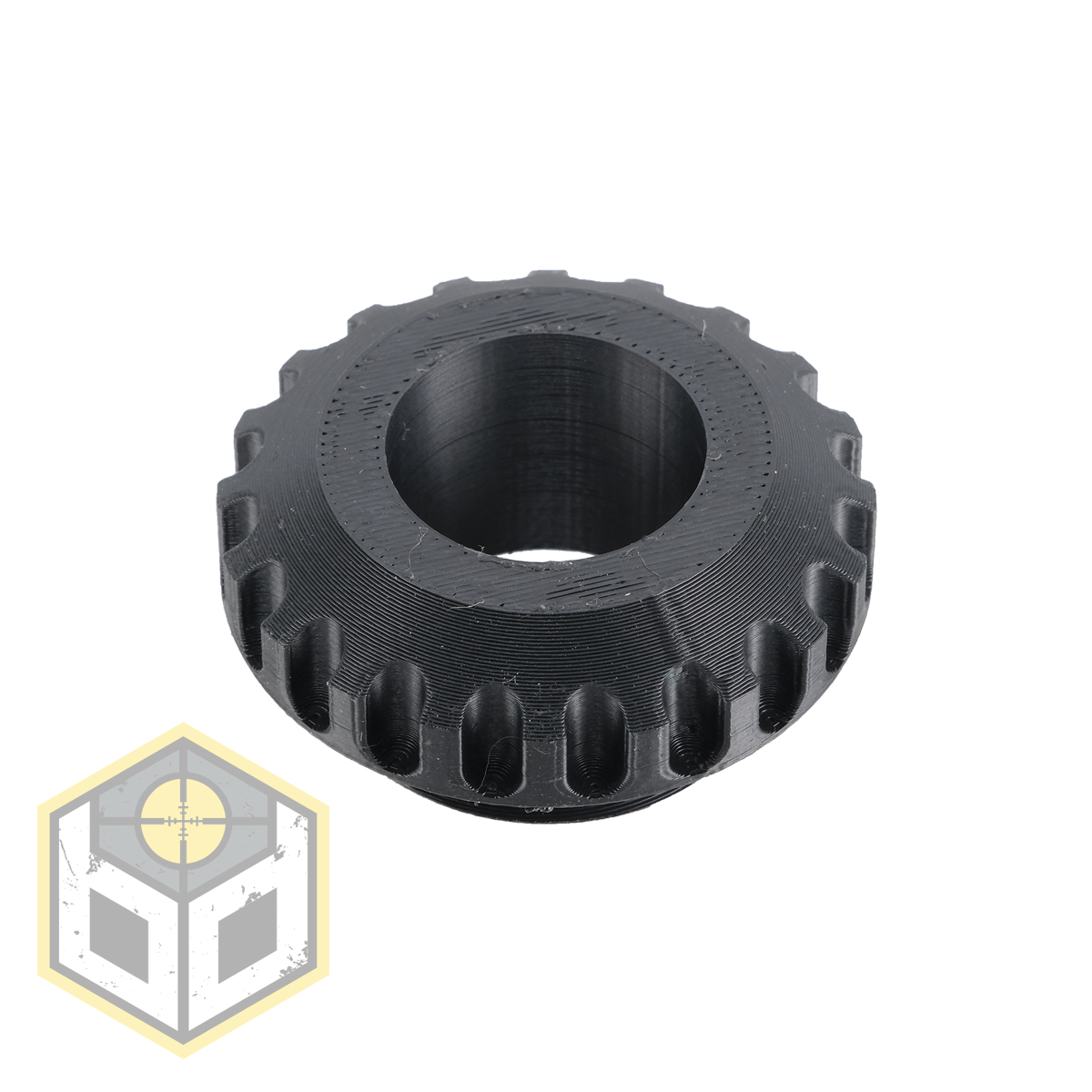 Airsoft Suppressor 13 M4-AR15 Extra Large 14mm CCW - Just BB Guns