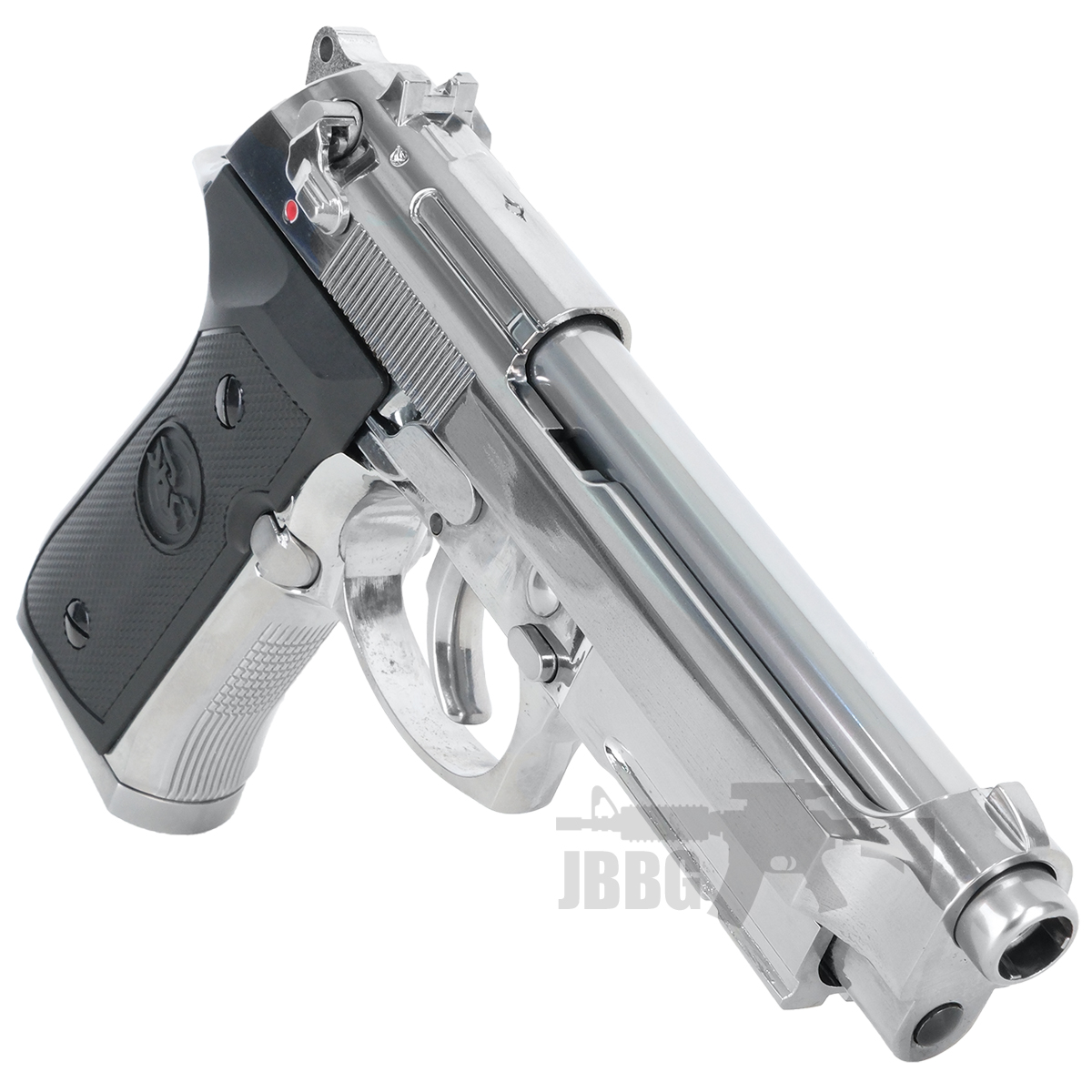 SR-92 A1 Silver Gas Blowback Airsoft Pistol