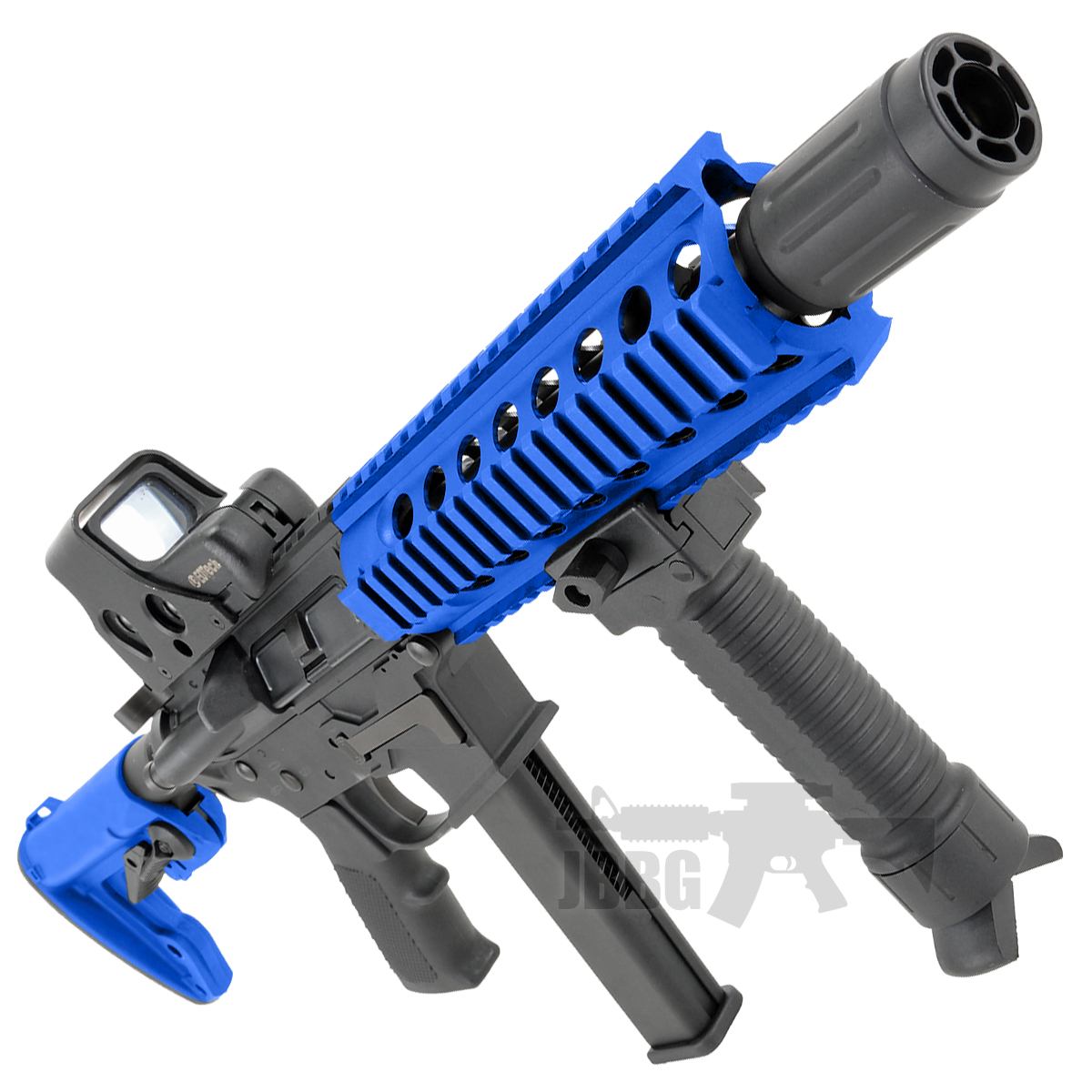 Bulldog TWS 9mm Carbine Gas Blowback Lite Airsoft Gun Blue