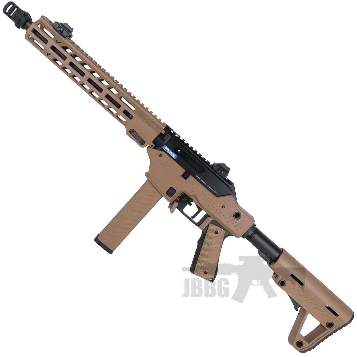 Vorsk VMP-2M Select Fire Gas Blowback Airsoft Gun Tan - Just BB Guns