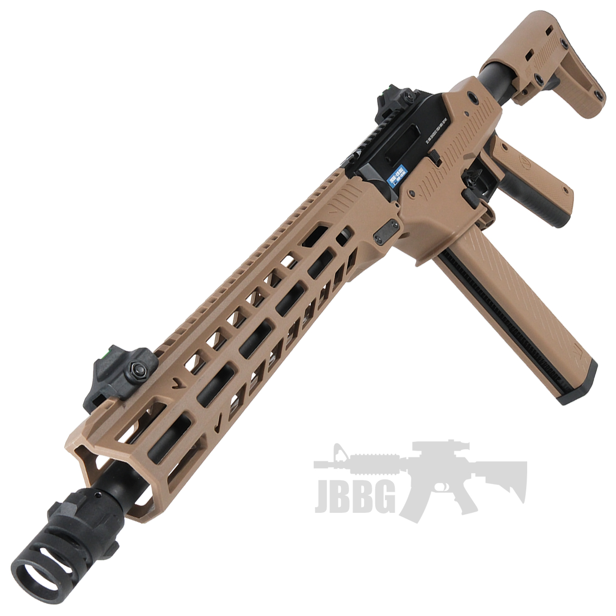 Vorsk VMP-2M Select Fire Gas Blowback Airsoft Gun Tan - Just BB Guns