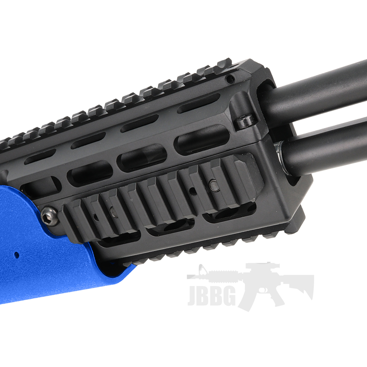 M14A AEG Full Metal Airsoft Support Gun EBR Stock JG Works Two-Tone Blue