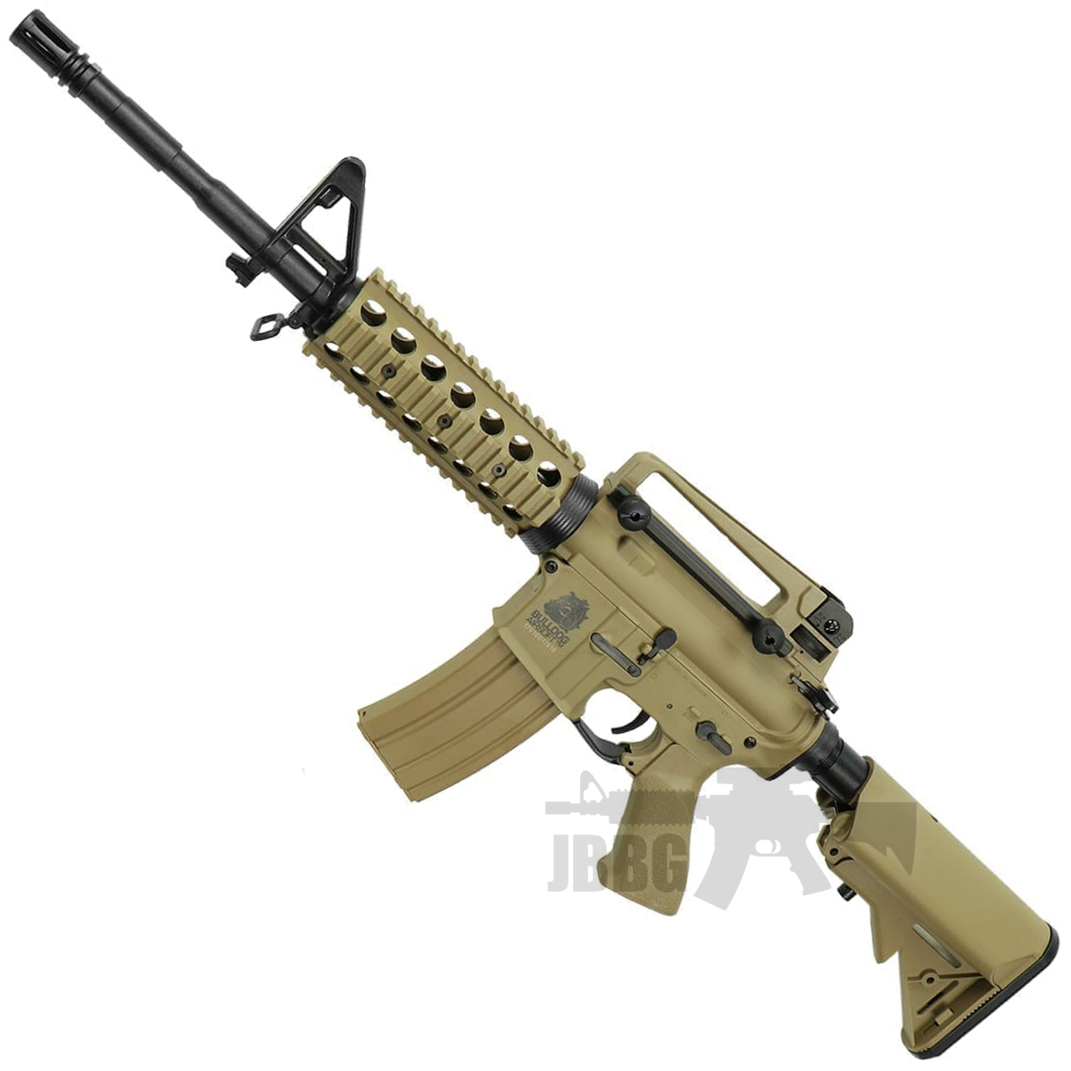 Bulldog M4PG RIS Airsoft Gun Tan - Just BB Guns