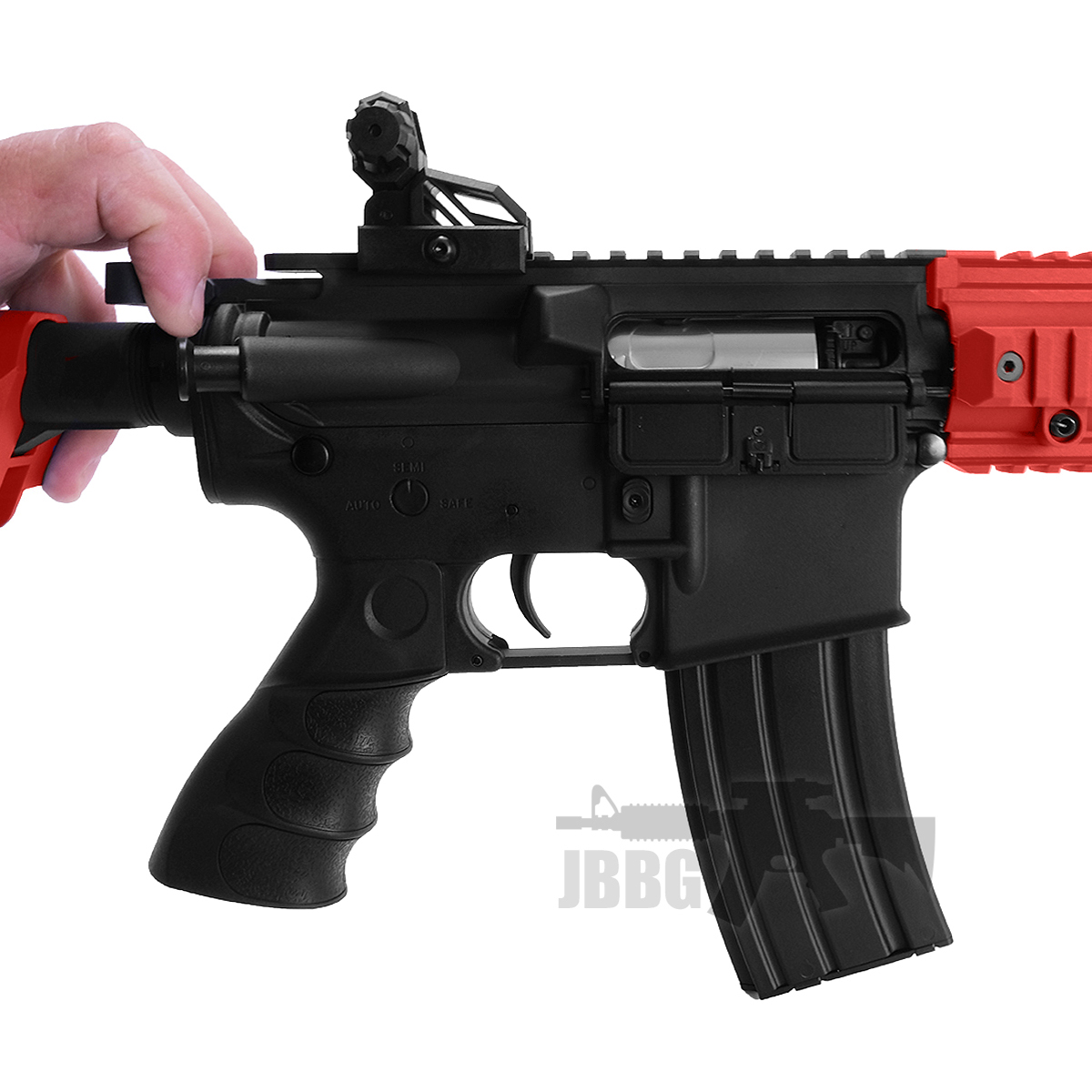 Bulldog ST Delta M Airsoft Gun Two-Tone Red - Just BB Guns