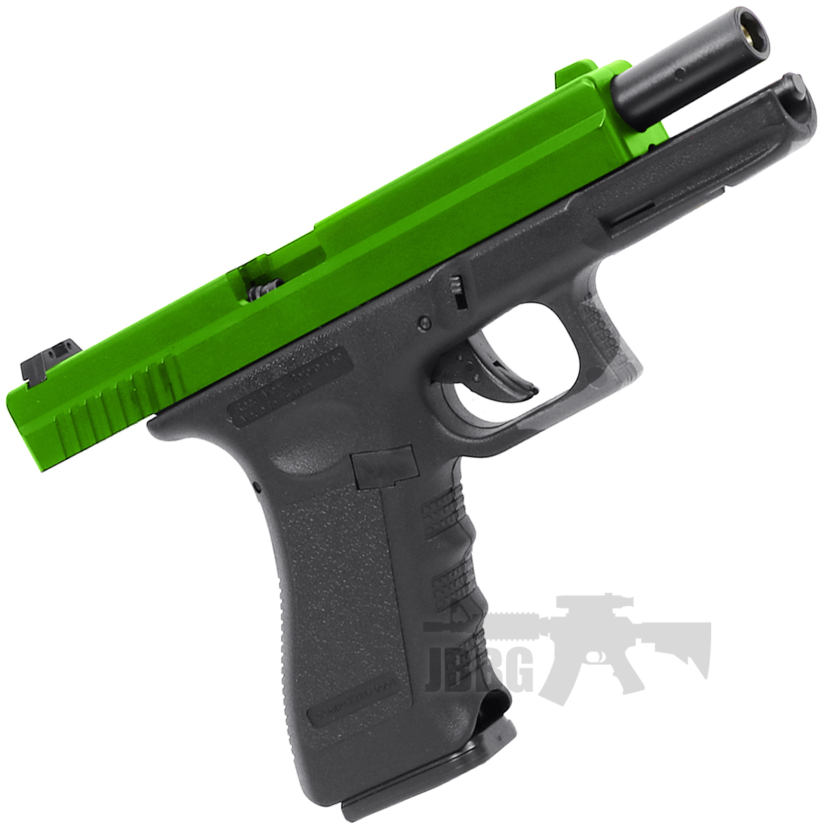 HG184 Gas Blowback Sportline Airsoft Pro Pistol Two-Tone Green