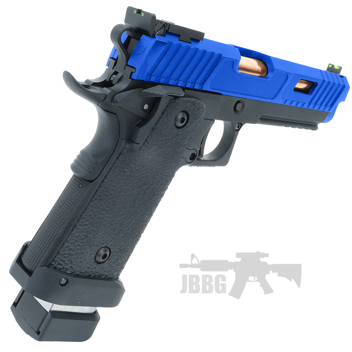 Baba Yaga Beta Combat Master Gas Blowback Airsoft Pistol Blue