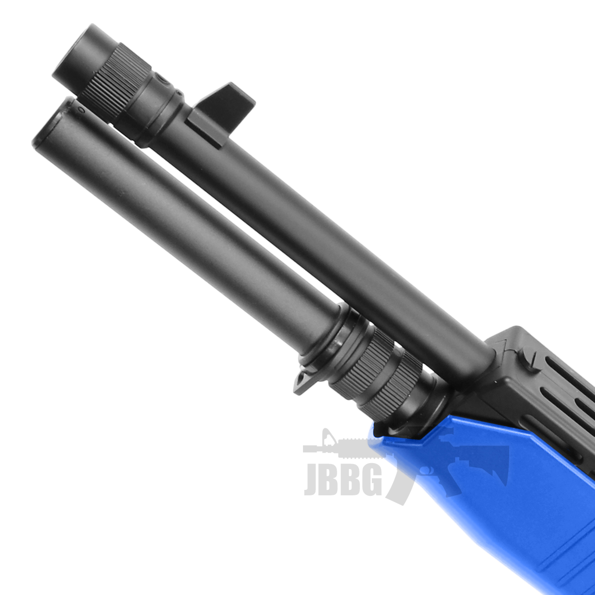 M63 Multi Shot Airsoft BB Shotgun Two-Tone Blue - Just BB Guns