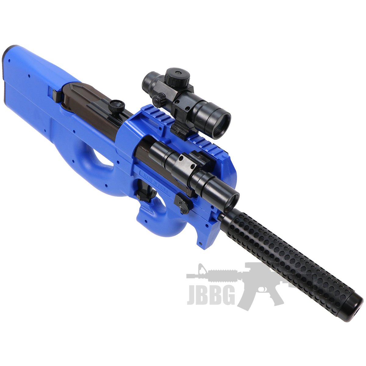 Well D90H D90 AEG Airsoft BB Gun Set Two-Tone Blue - Just BB Guns