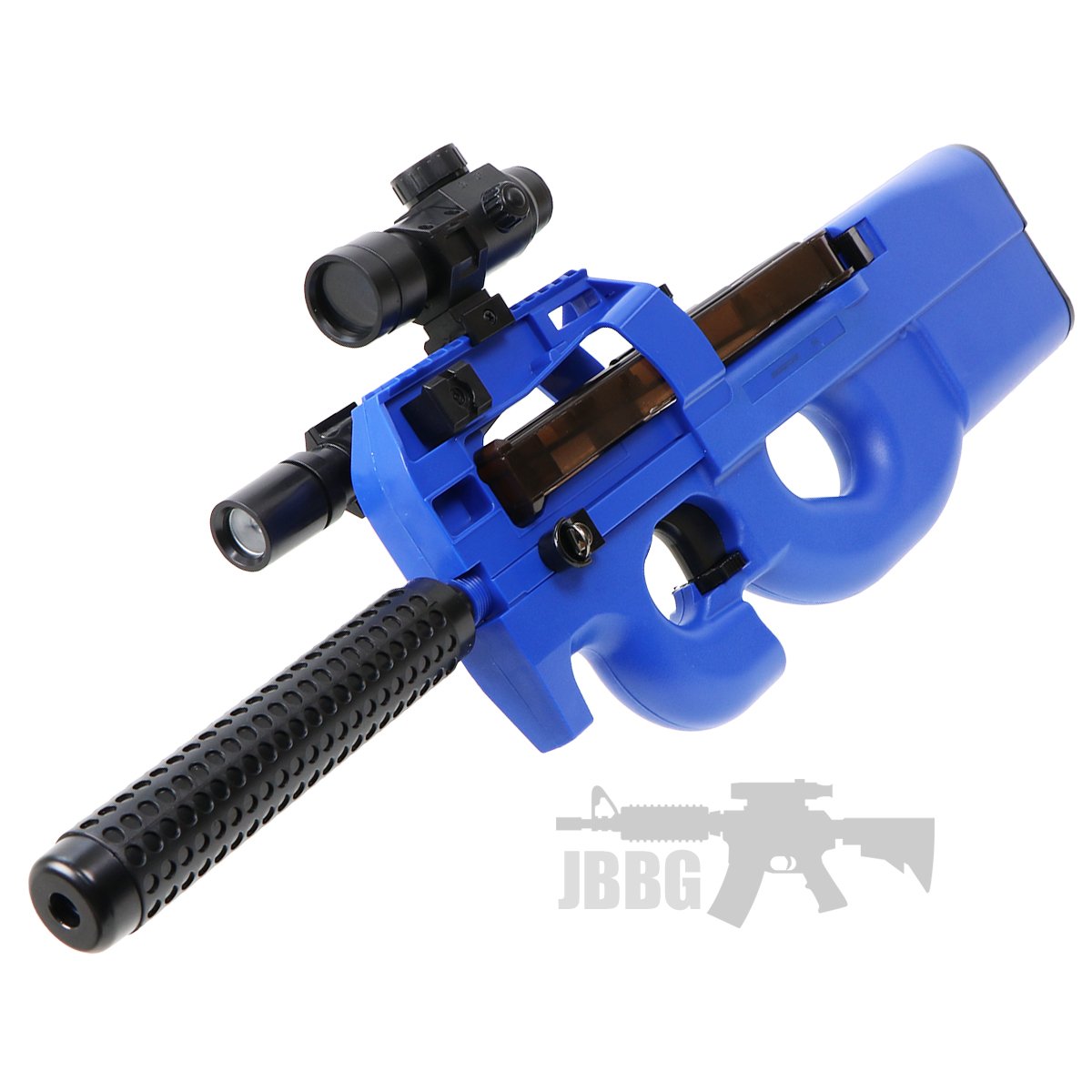 Well D90H D90 AEG Airsoft BB Gun Set Two-Tone Blue - Just BB Guns