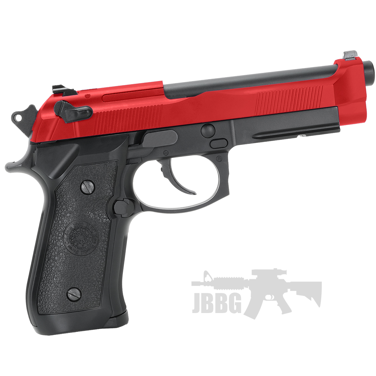 HG190 ABS Gas Airsoft Pistol Red - Just BB Guns