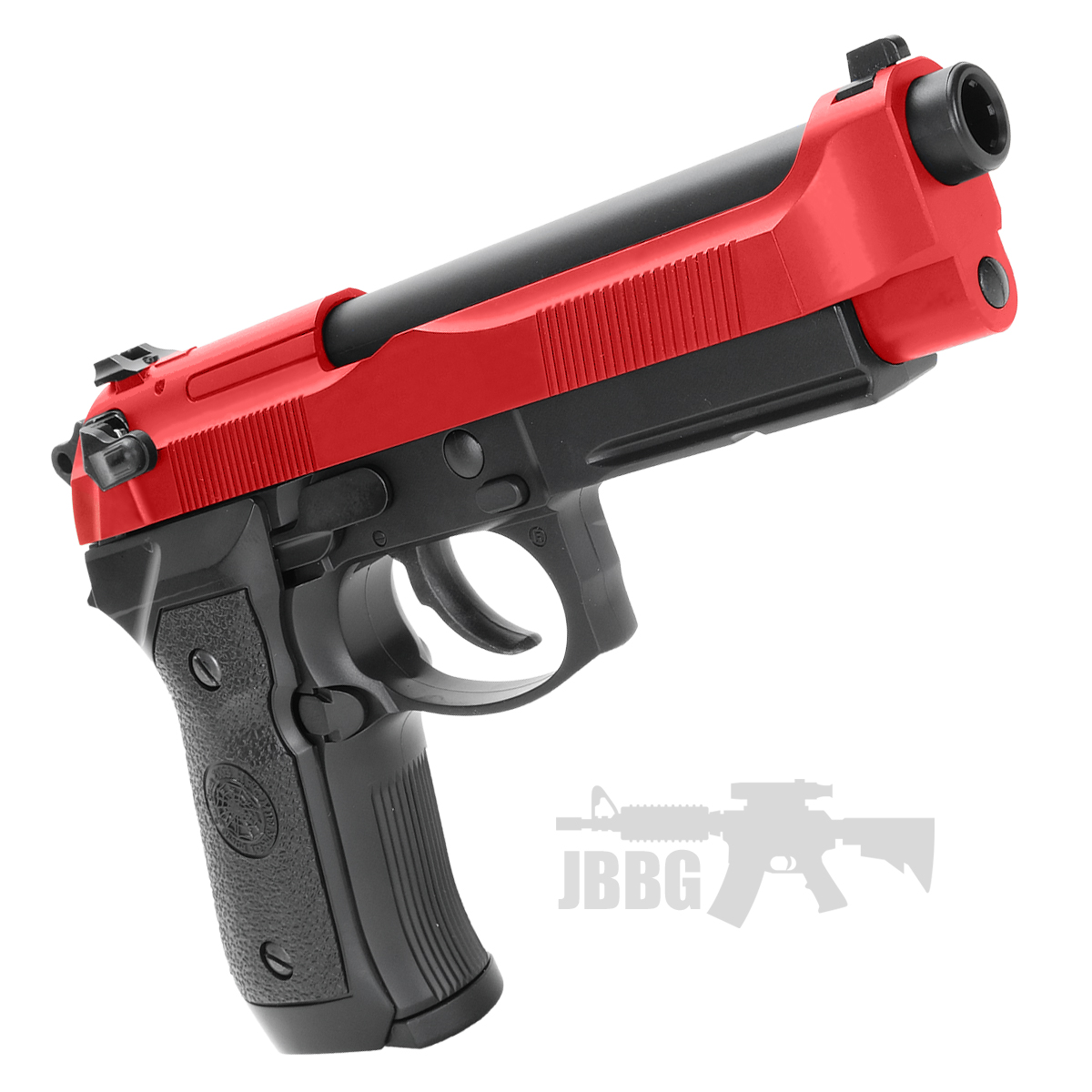 HG190 ABS Gas Airsoft Pistol Red - Just BB Guns