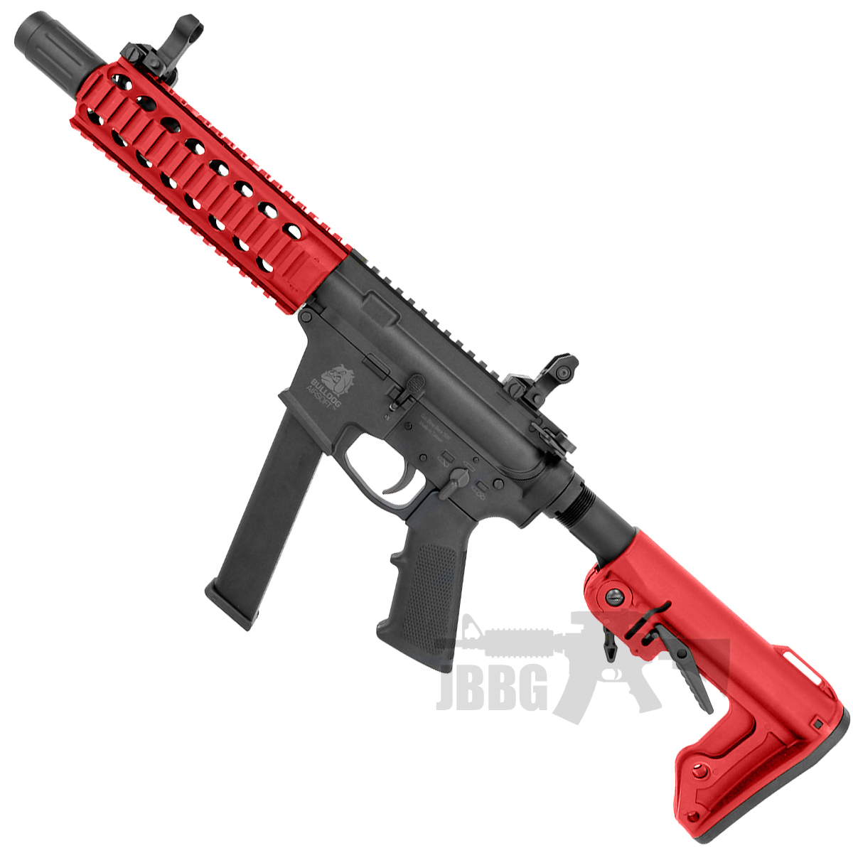 Bulldog TWS 9mm Carbine Gas Blowback Lite Airsoft Gun Red