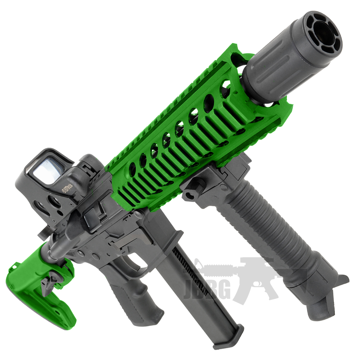 Bulldog TWS 9mm Carbine Gas Blowback Lite Airsoft Gun Green