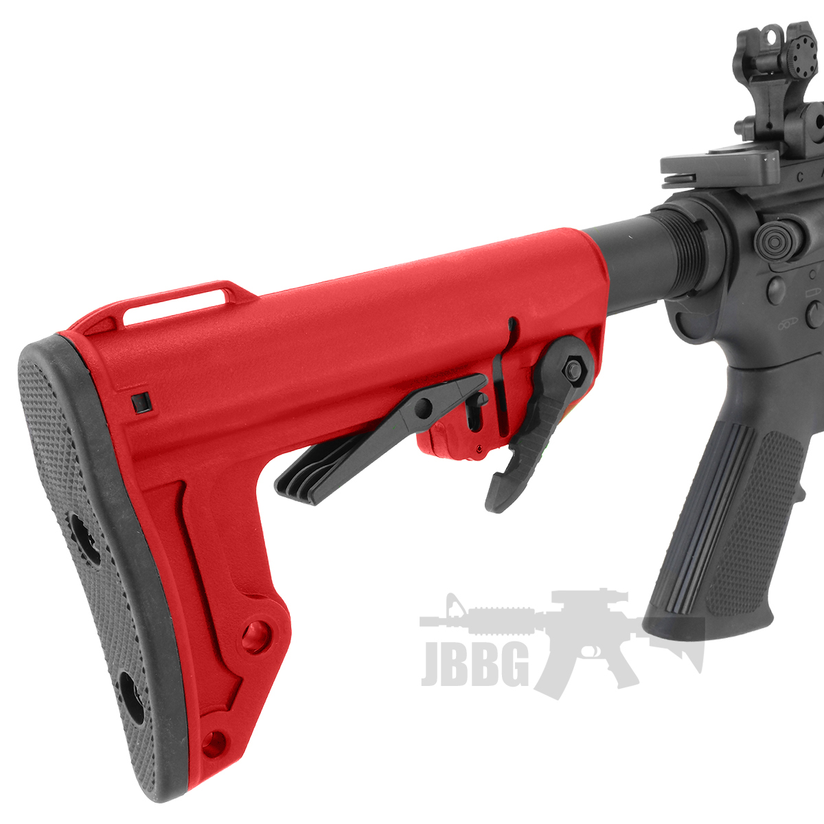Bulldog TWS 9mm SBR Gas Blowback Lite Airsoft Gun Red
