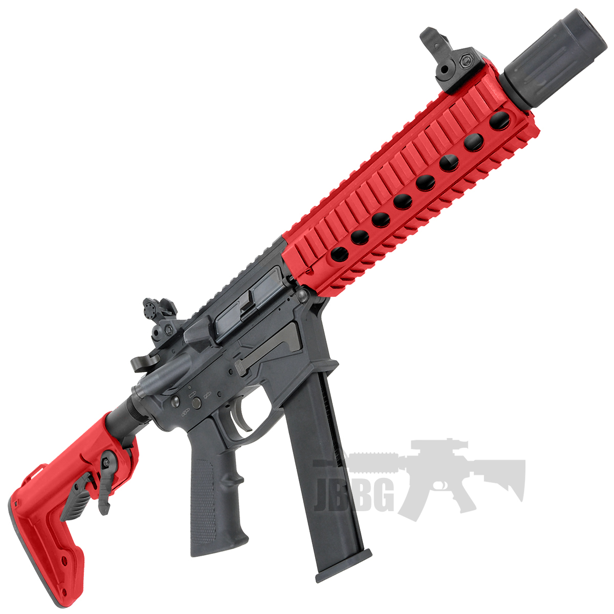 Bulldog TWS 9mm Carbine Gas Blowback Lite Airsoft Gun Red