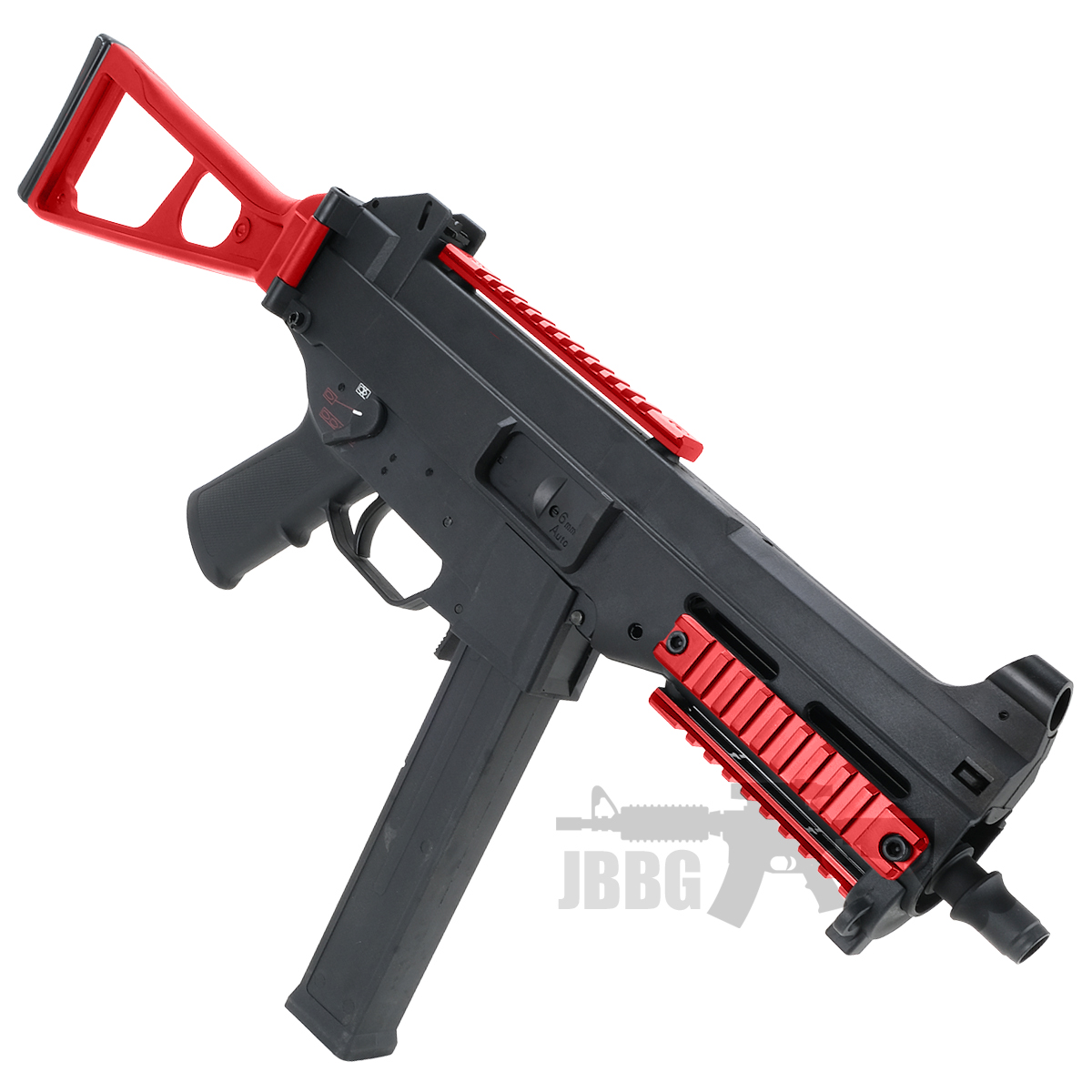 UMC AEG SMG Classic Army CA043P Airsoft Gun Two-Tone Red