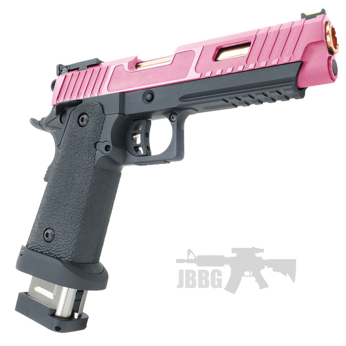 Baba Yaga Beta Combat Master Hi-Capa Co2 Airsoft Pistol Pink