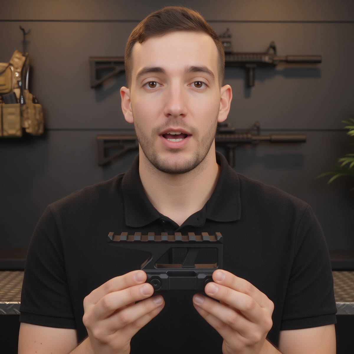 Tactical Picatinny Riser Mount E Style - Just BB Guns