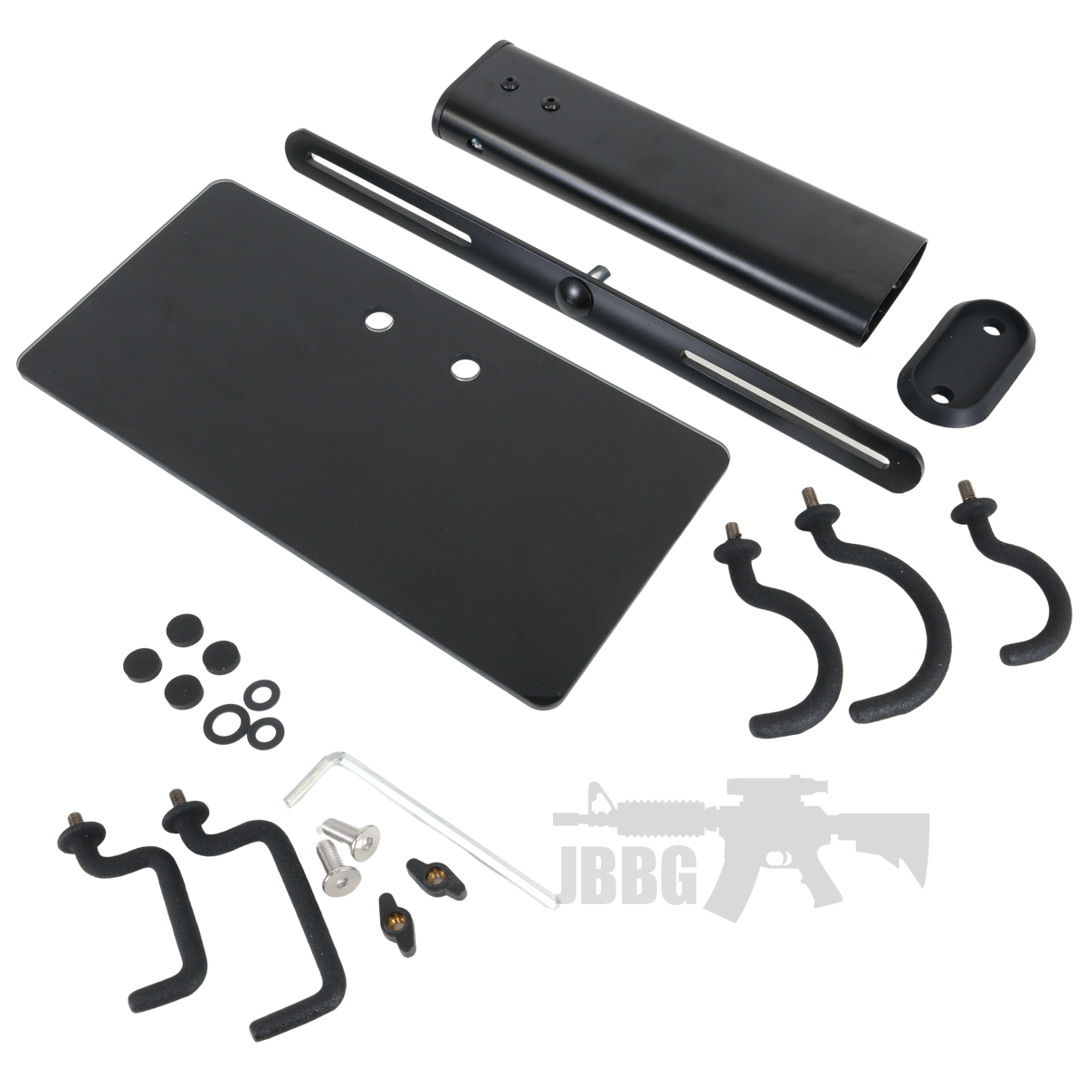 Universal Gun Display Stand with Glass Base