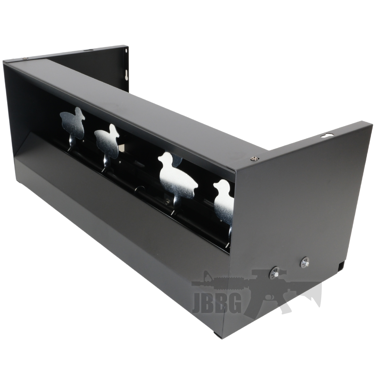 Self Resetting Magnetic Knock Down Duck Target Box System