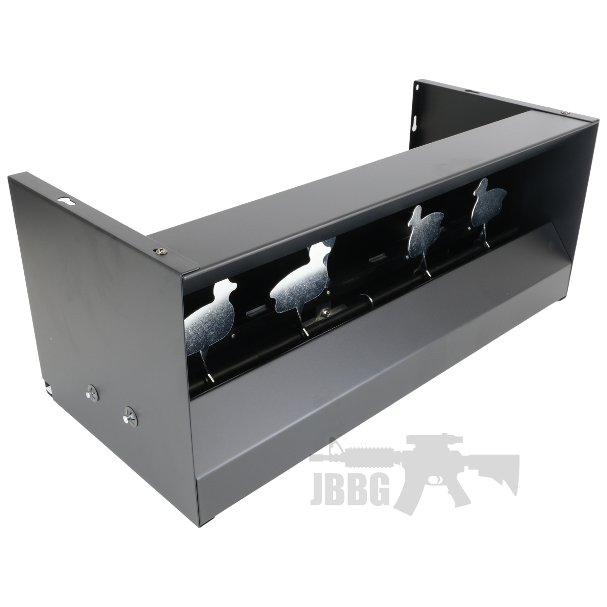 Self Resetting Magnetic Knock Down Duck Target Box System