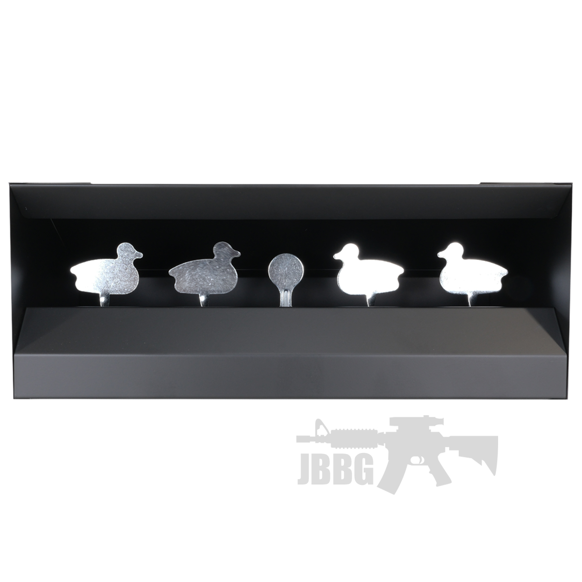Self Resetting Magnetic Knock Down Duck Target Box System