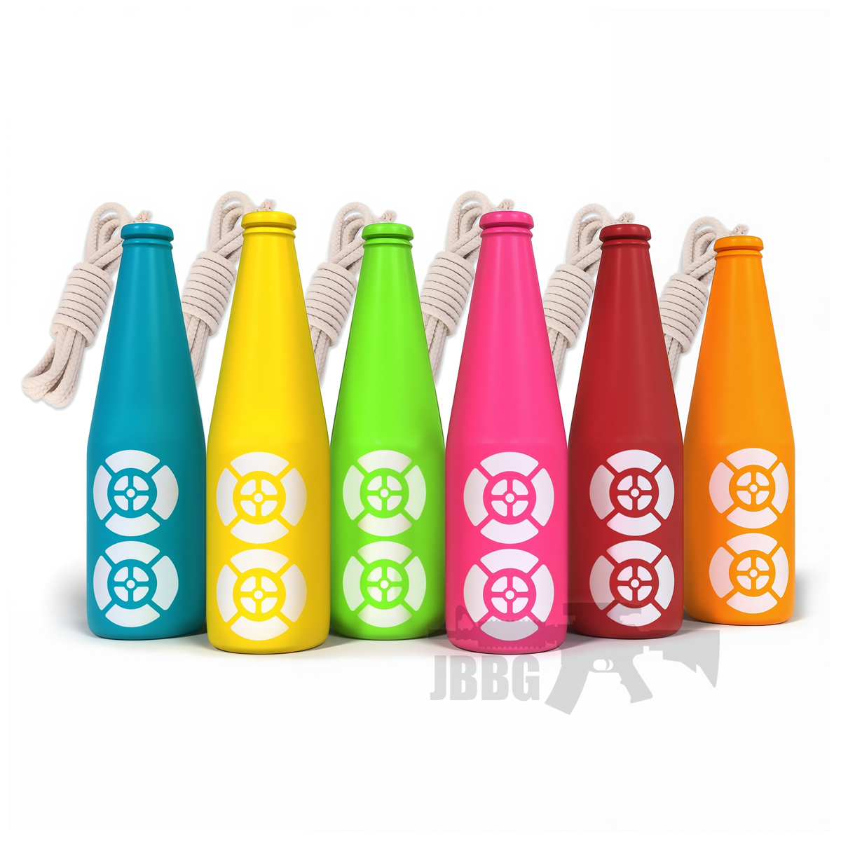 Impact Resistant 6 Plastic Bottle Shooting Targets - Just BB Guns