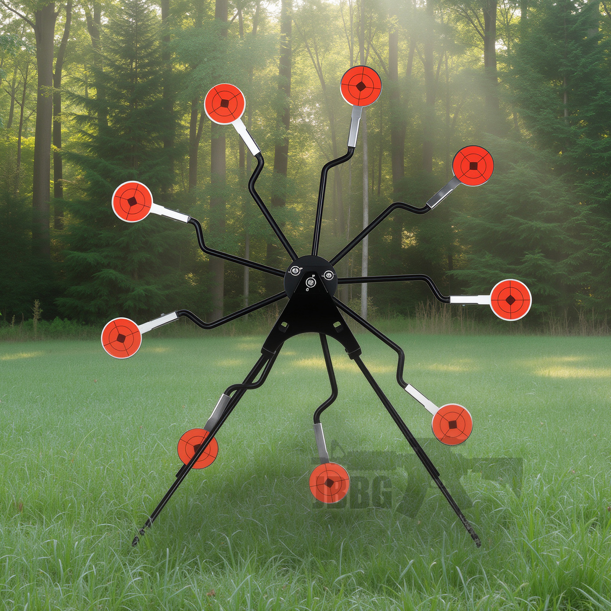 9 Arm Spinner Shooting Target Trimex Arms - Just BB Guns