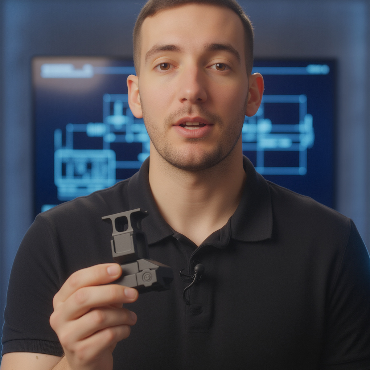Tactical Picatinny Riser Mount T Style - Just BB Guns