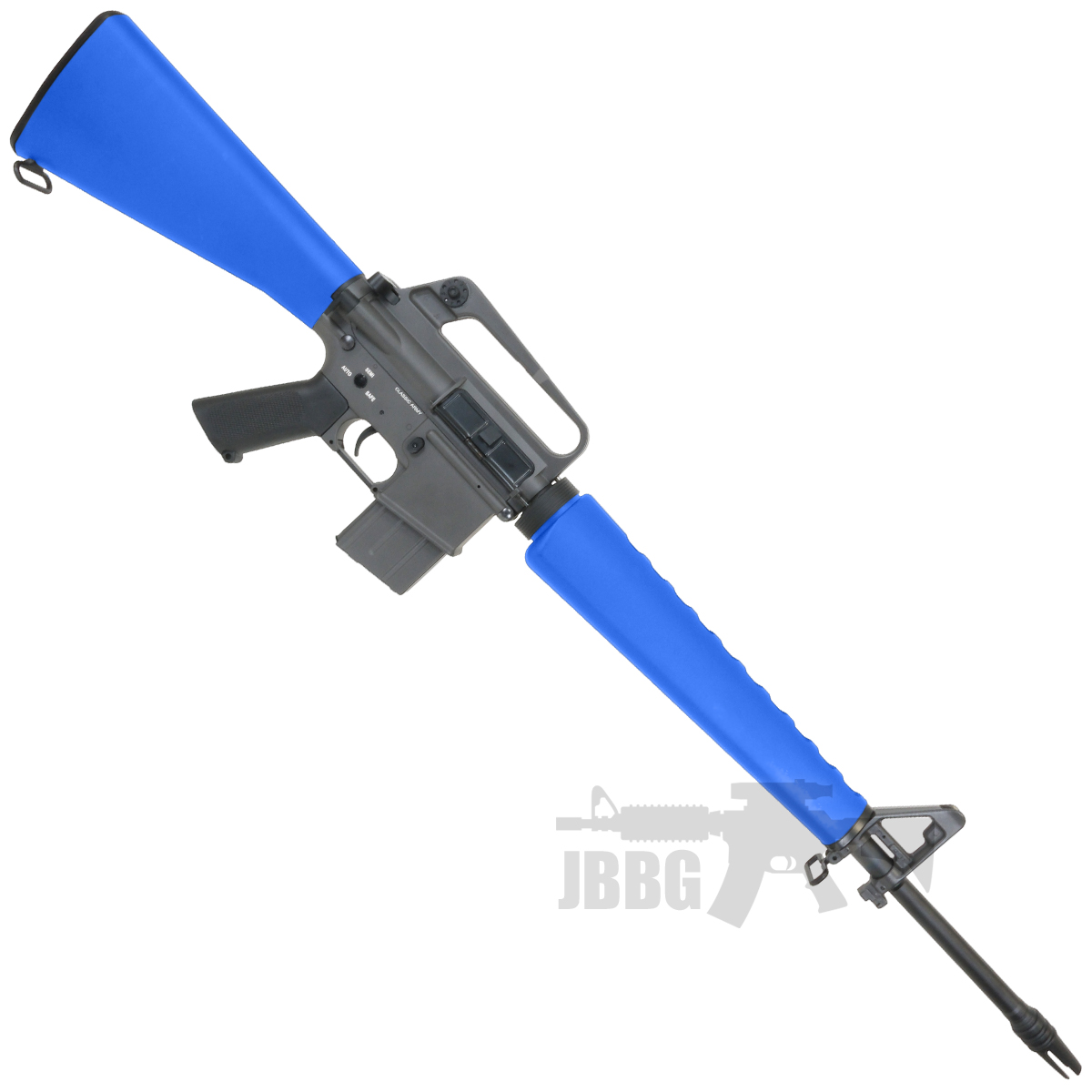 Classic Army M16 Vietnam Version AEG Metal AR017M-X Blue