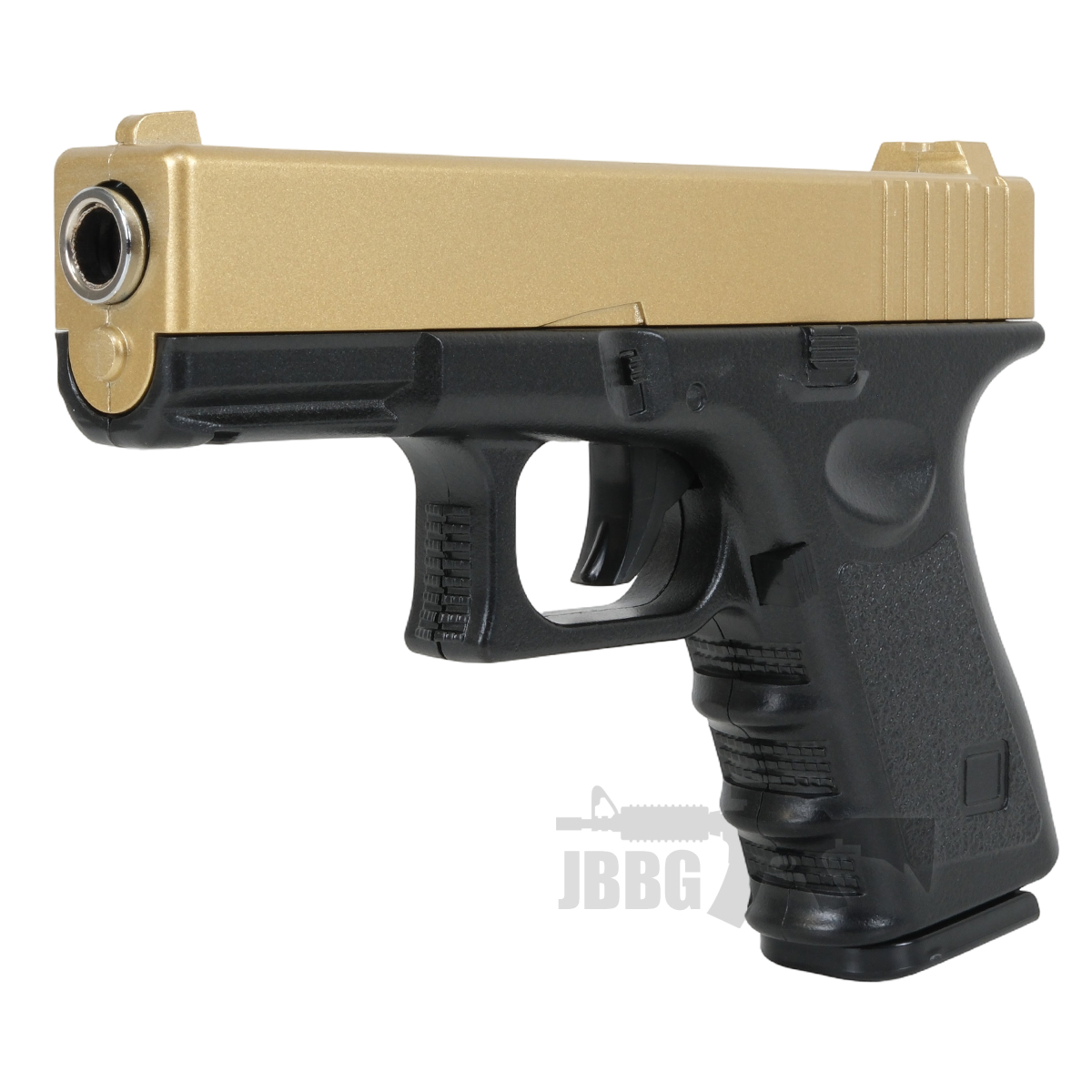 ZG15 Spring Airsoft BB Pistol Full Metal Gold - Just BB Guns