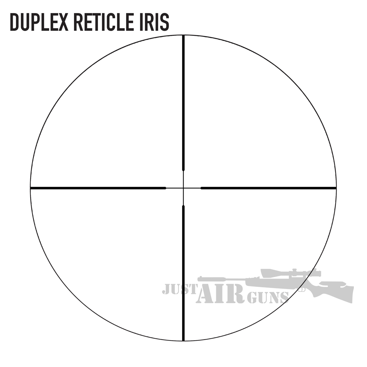 Element Optics Iris 3-9x40 SFP Duplex MOA - Just BB Guns