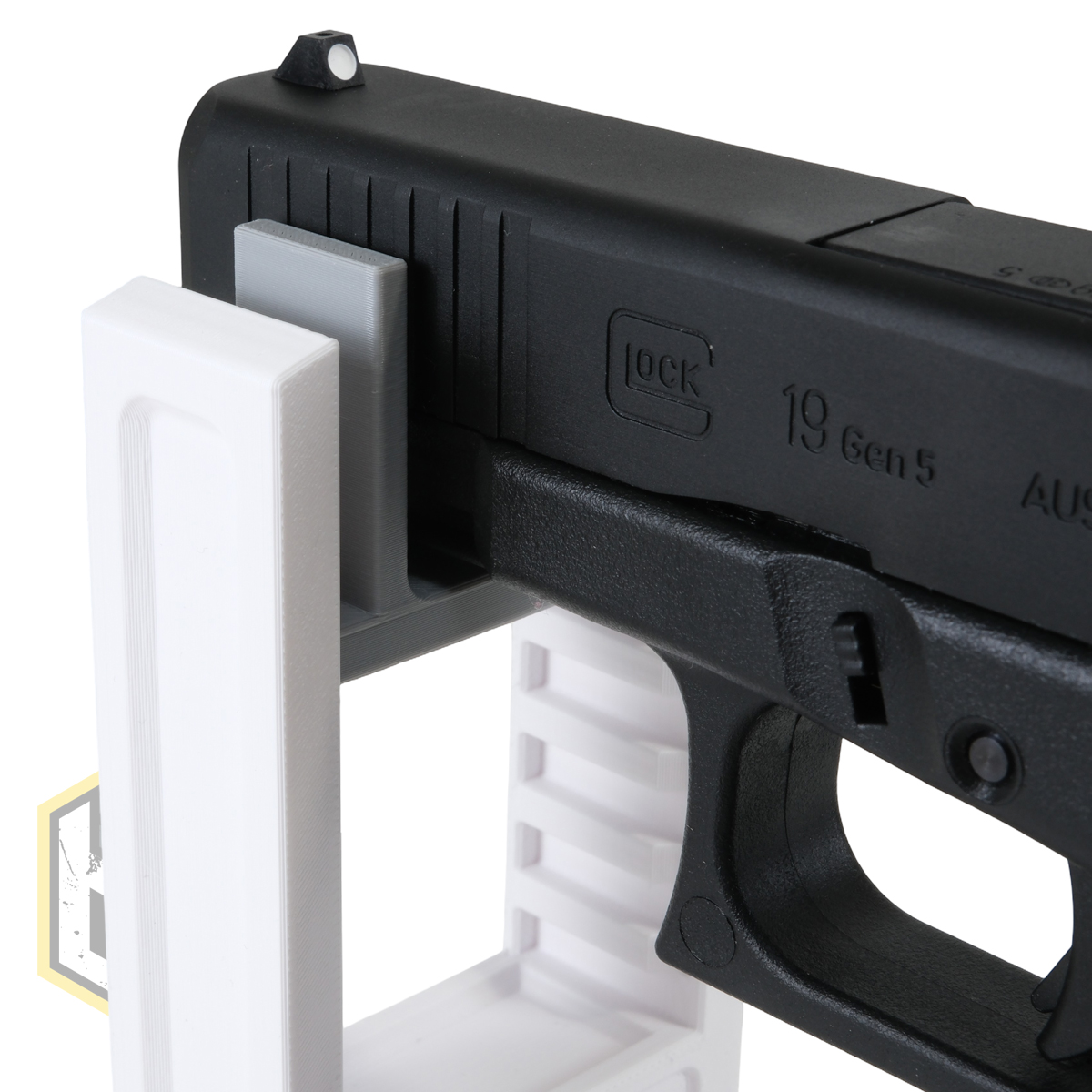 UM Pistol Stand Set White - Just BB Guns