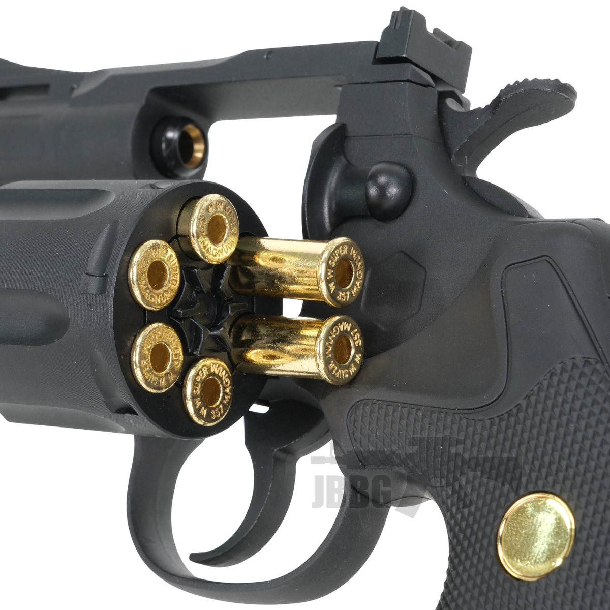 King Arms Python .357 Co2 Revolver 2.5 Snub Nose in Black - Just BB Guns