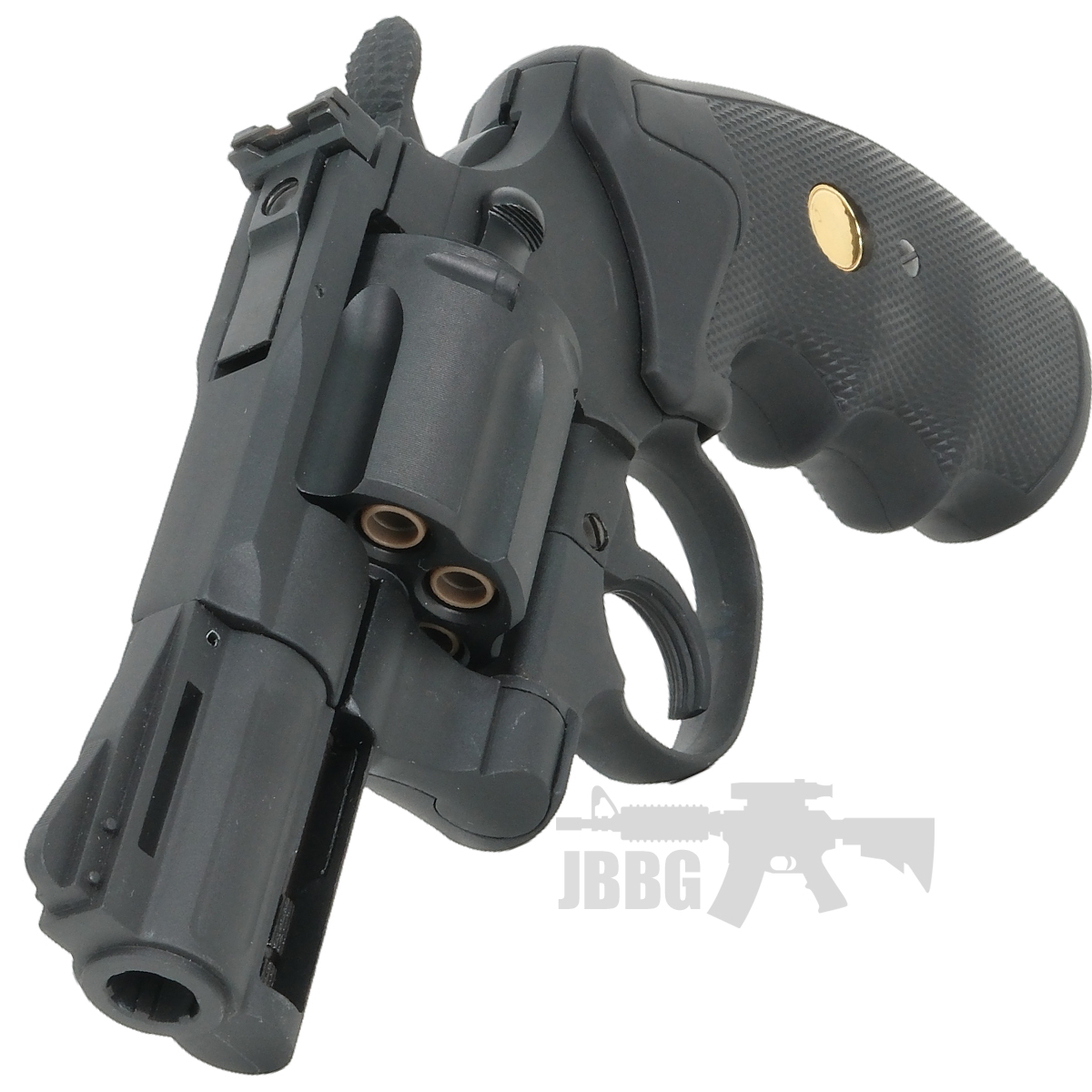 King Arms Python .357 Co2 Revolver 2.5 Snub Nose in Black - Just BB Guns