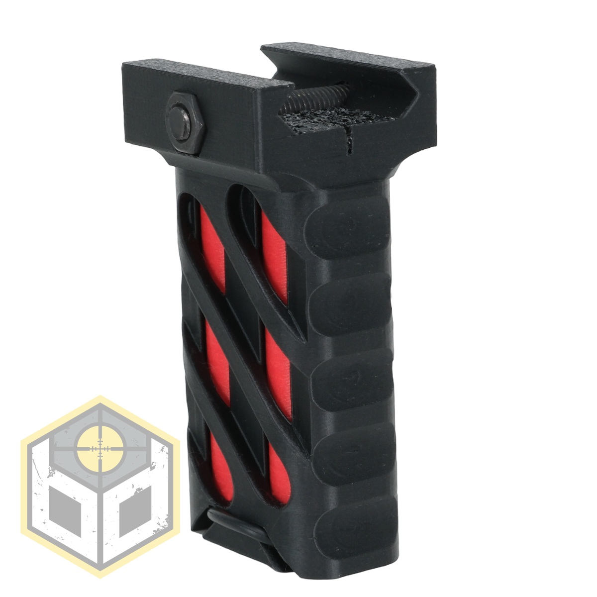 5KU Skeletonised Vertical Foregrip for Picatinny Rail V1 Diagonal