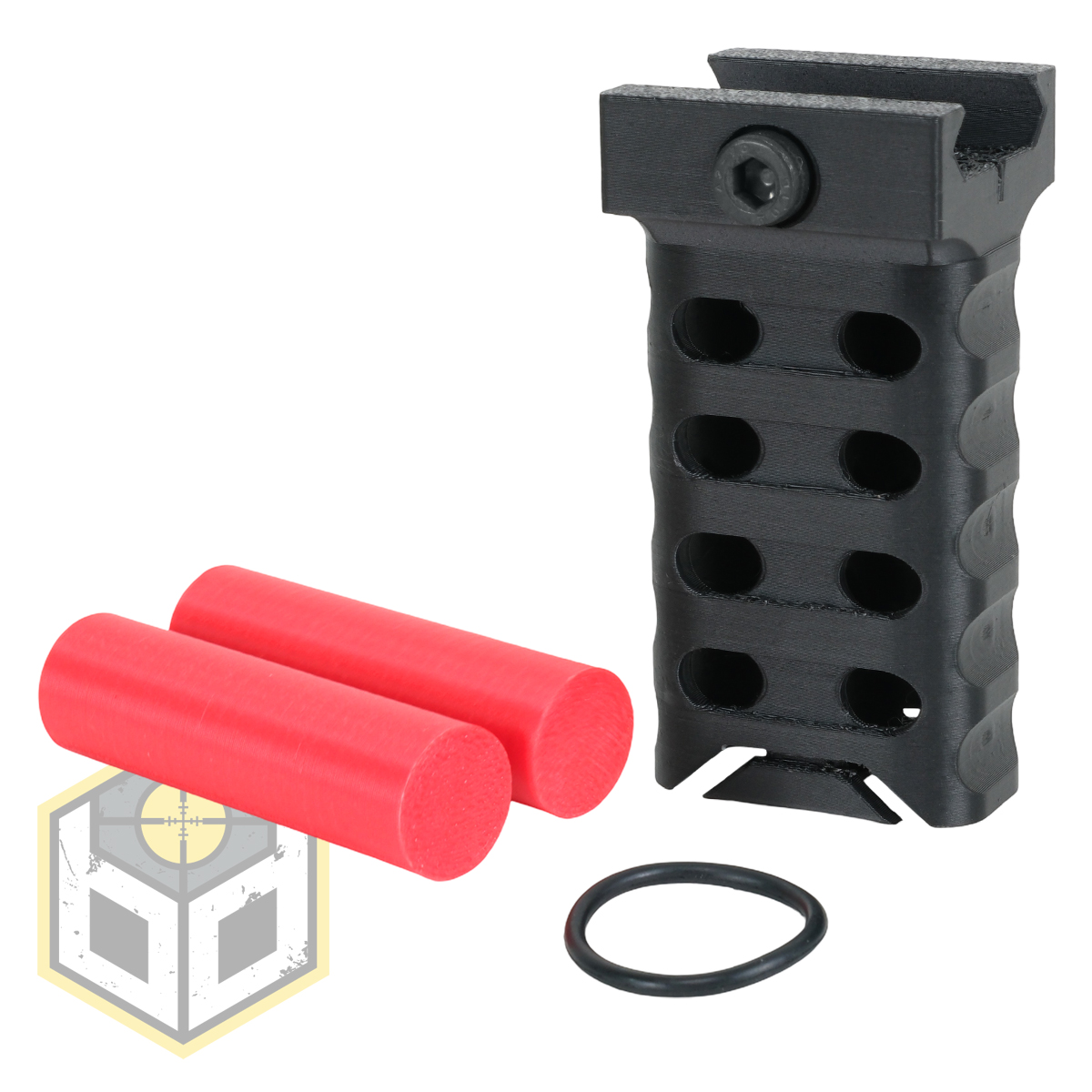 5KU Skeletonised Vertical Foregrip for Picatinny Rail V1 Horizontal