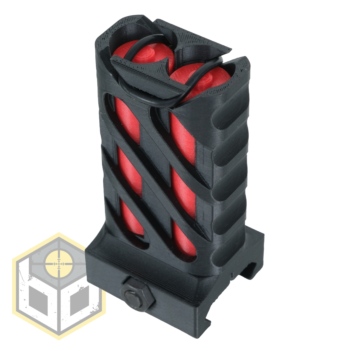 5KU Skeletonised Vertical Foregrip for Picatinny Rail V1 Diagonal