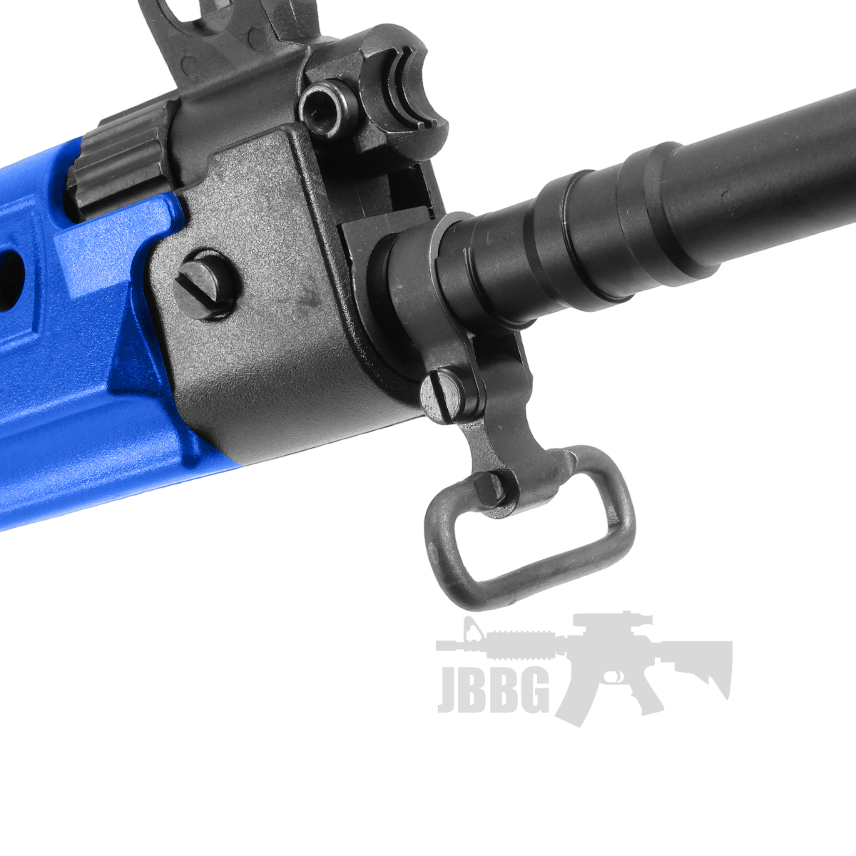 King Arms FAL AEG Full-Length Version 2 Airsoft Rifle Blue - Just BB Guns
