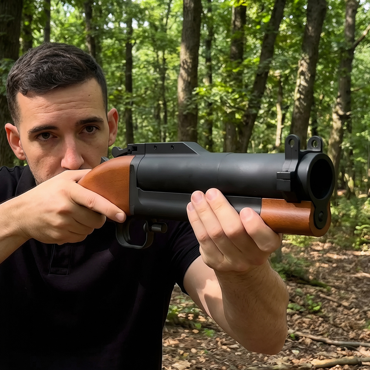 King Arms M79 Sawn-Off MOSCART Grenade Launcher - Just BB Guns