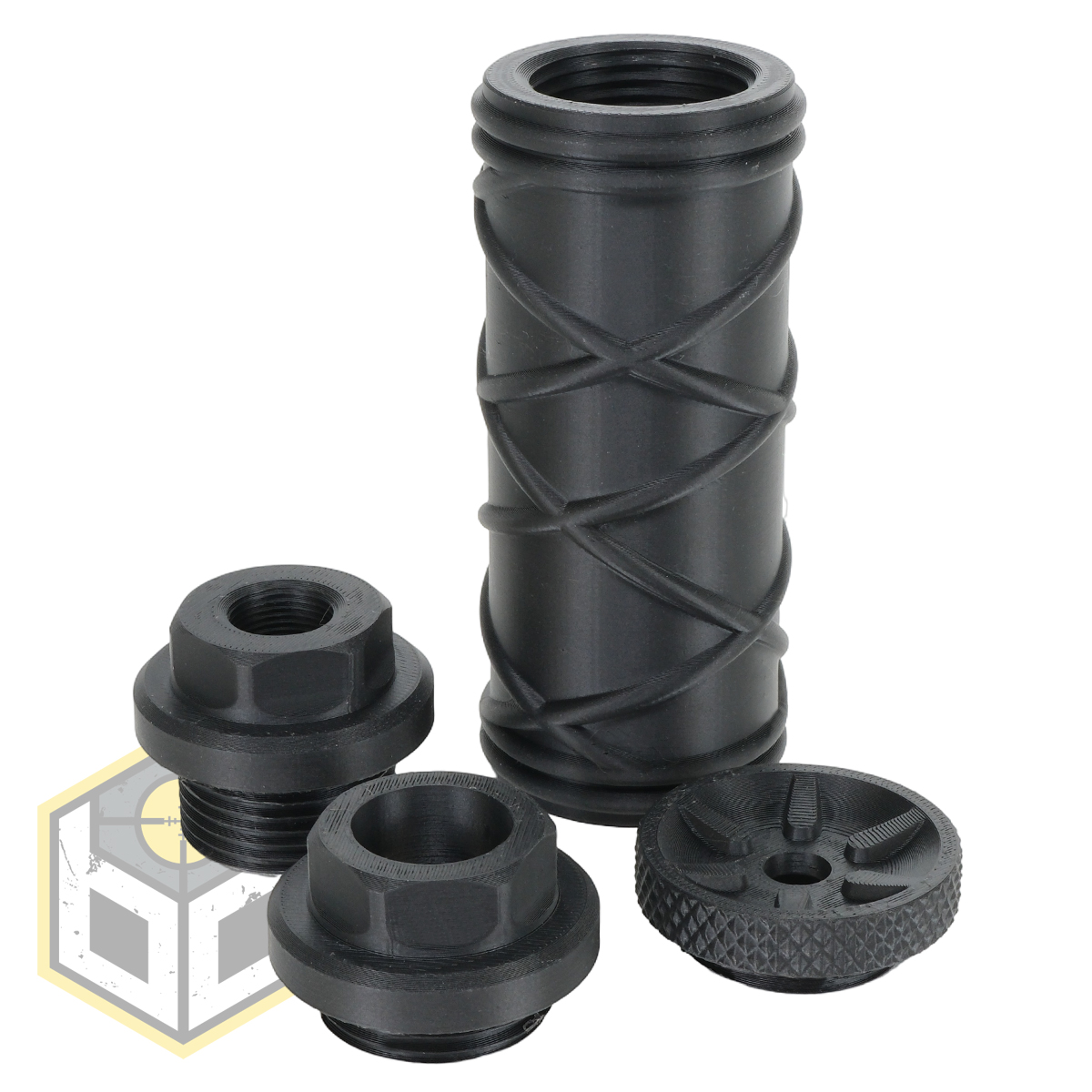 Suppressor M4/AR-15 180 14mm CCW Dummy Rap and Cord