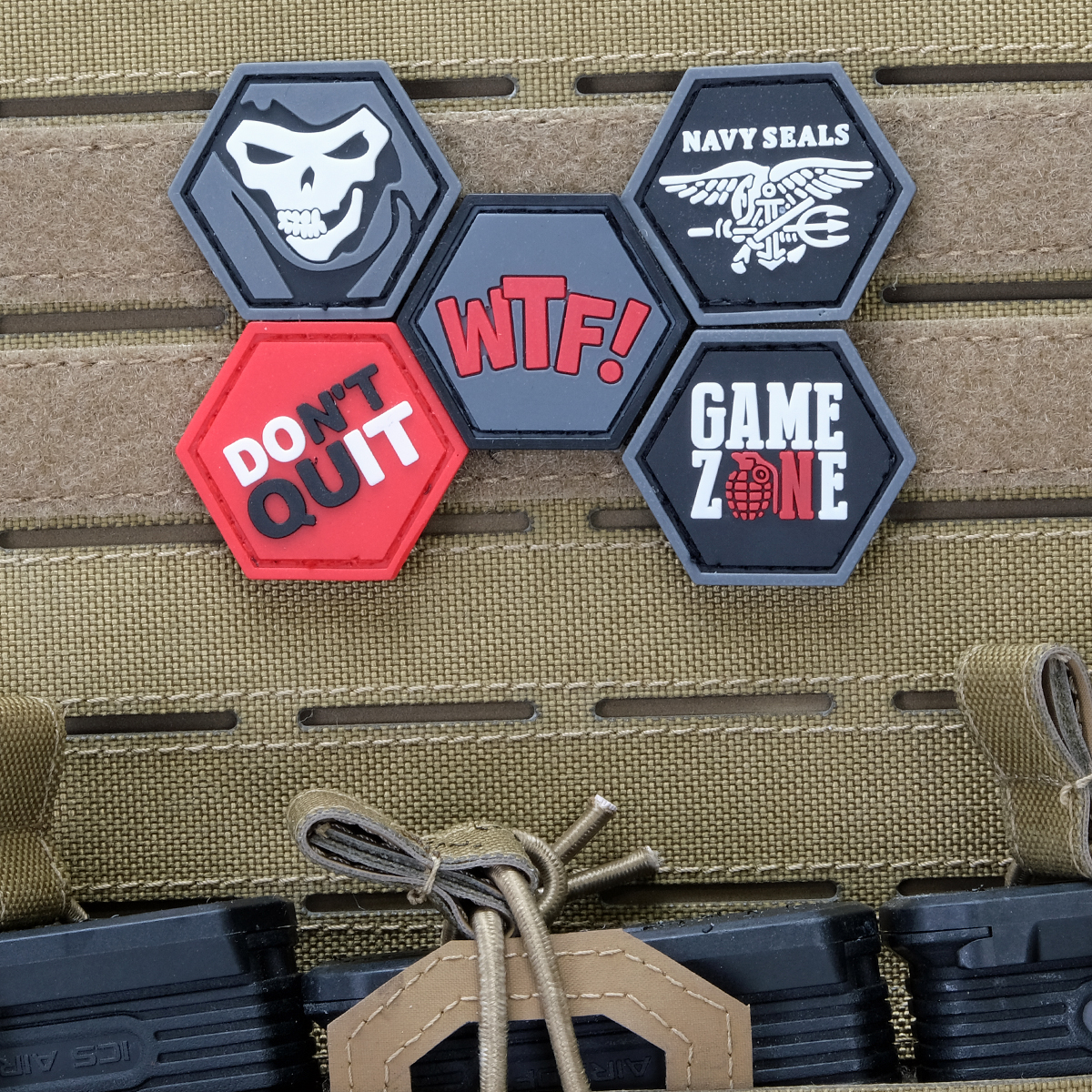 WTF Catchphrase Ballistic Hex Patch BH00018 - Just BB Guns